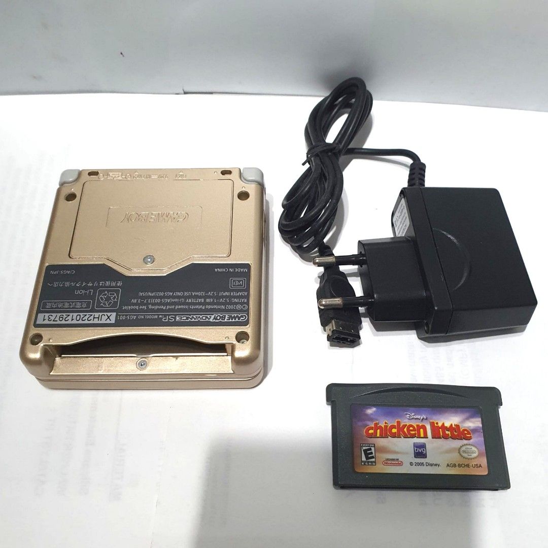 GOLD GAMEBOY ADVANCE, Video Gaming, Video Game Consoles, Nintendo on ...