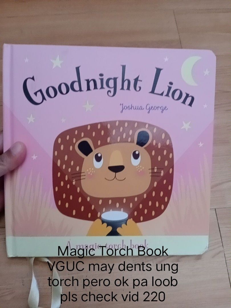 Goodnight Lion A Magic Torch Book, Hobbies & Toys, Books & Magazines ...