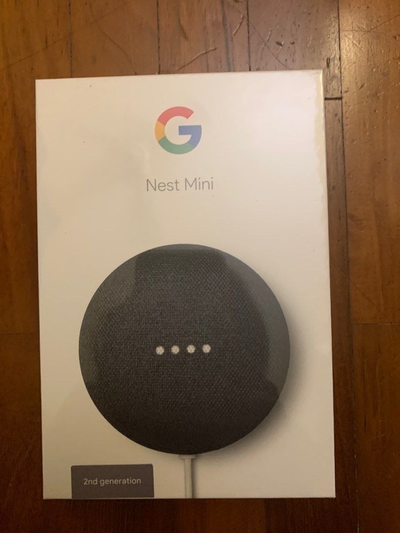 Google Nest Mini (2nd Gen) in Charcoal, Audio, Soundbars, Speakers ...