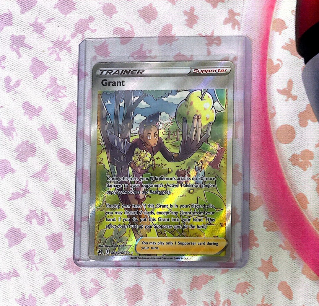 GRANT FULL ART TRAINER GALARIAN GALLERY POKEMON TCG CROWN ZENITH ...