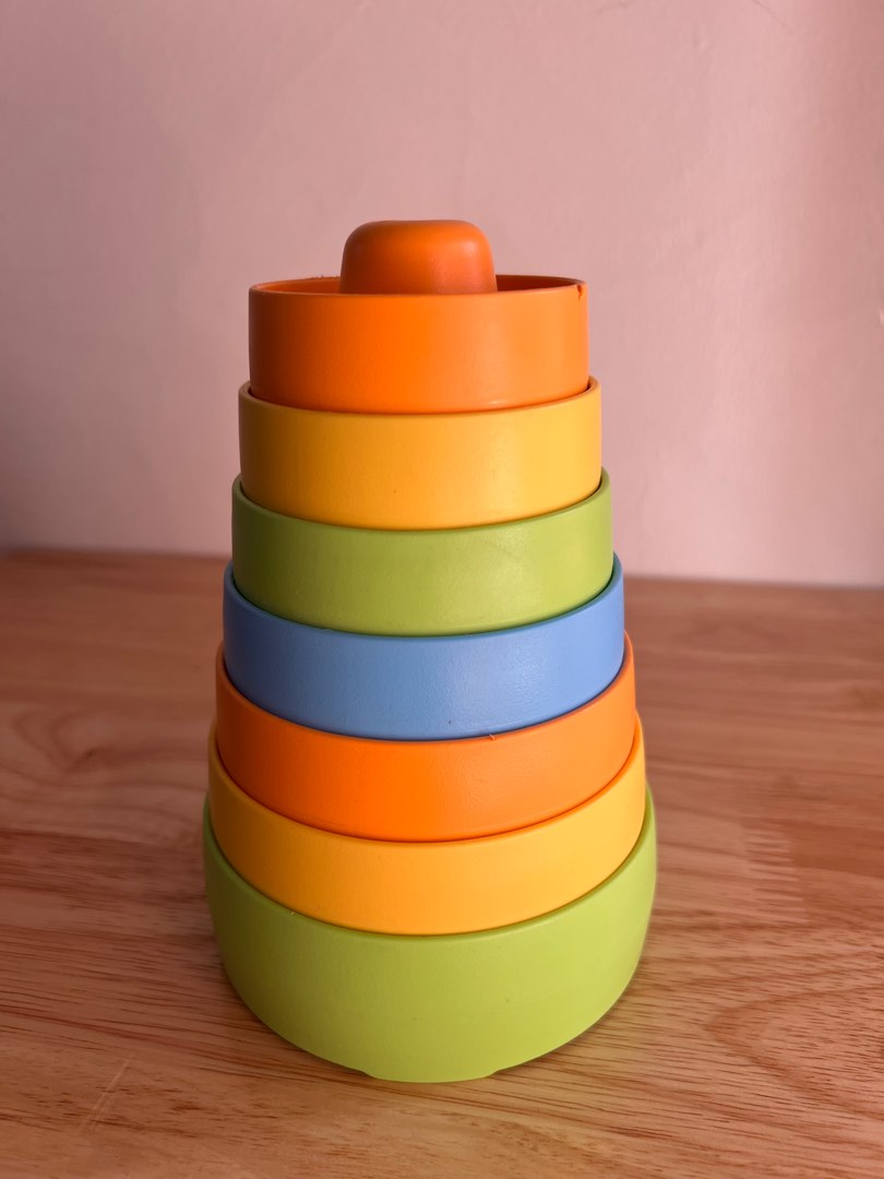 GREEN TOYS STACKER, Babies & Kids, Infant Playtime on Carousell