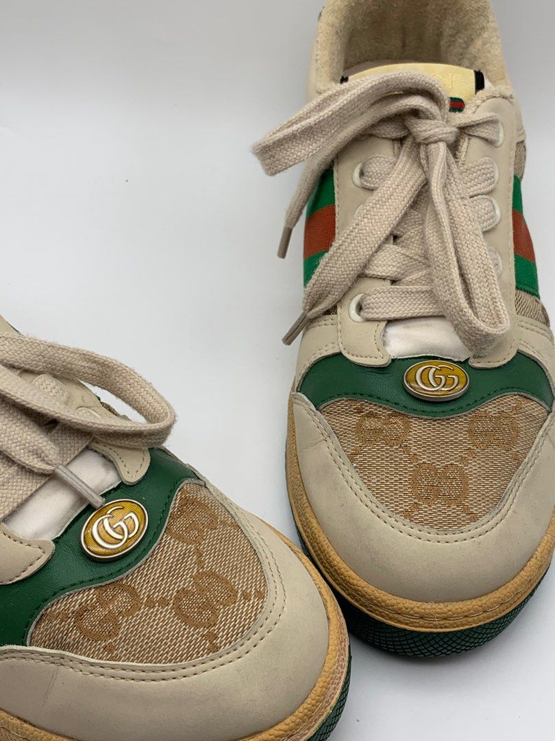 Gucci Screener, Luxury, Sneakers & Footwear on Carousell
