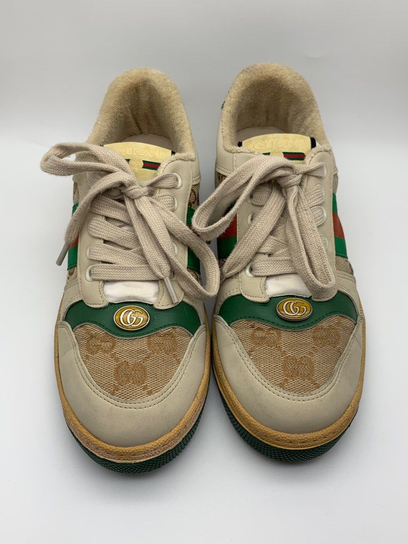 Gucci Screener, Luxury, Sneakers & Footwear on Carousell