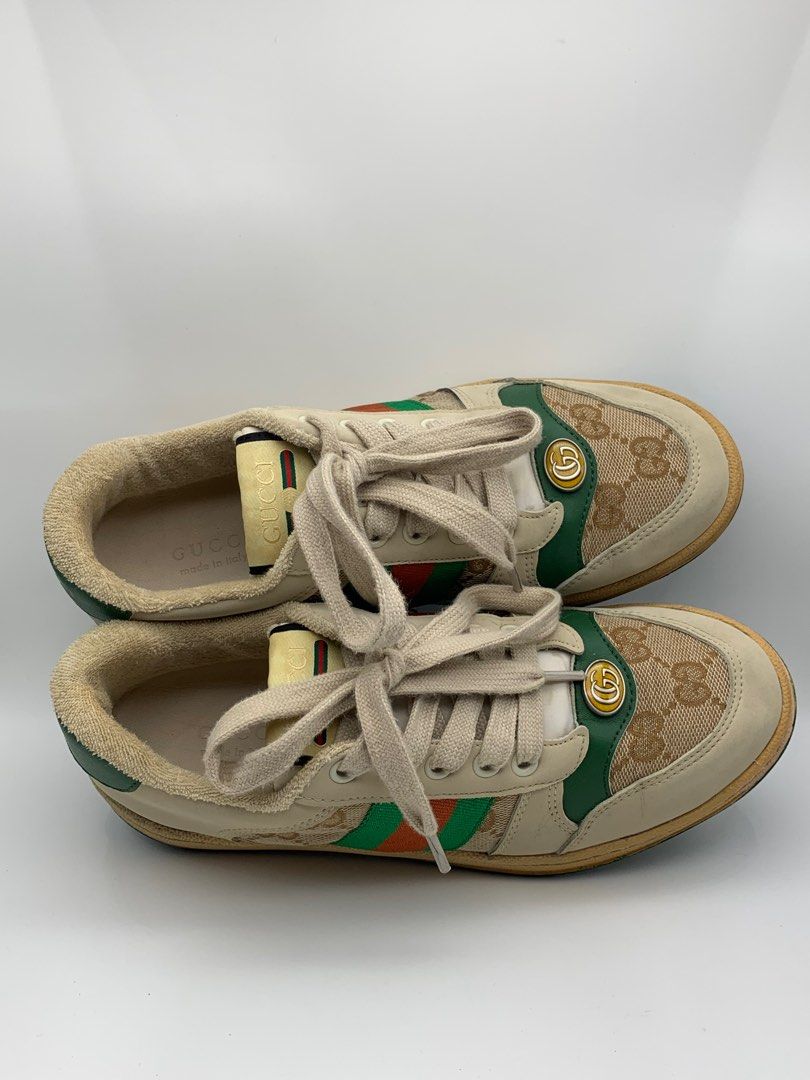 Gucci Screener, Luxury, Sneakers & Footwear on Carousell