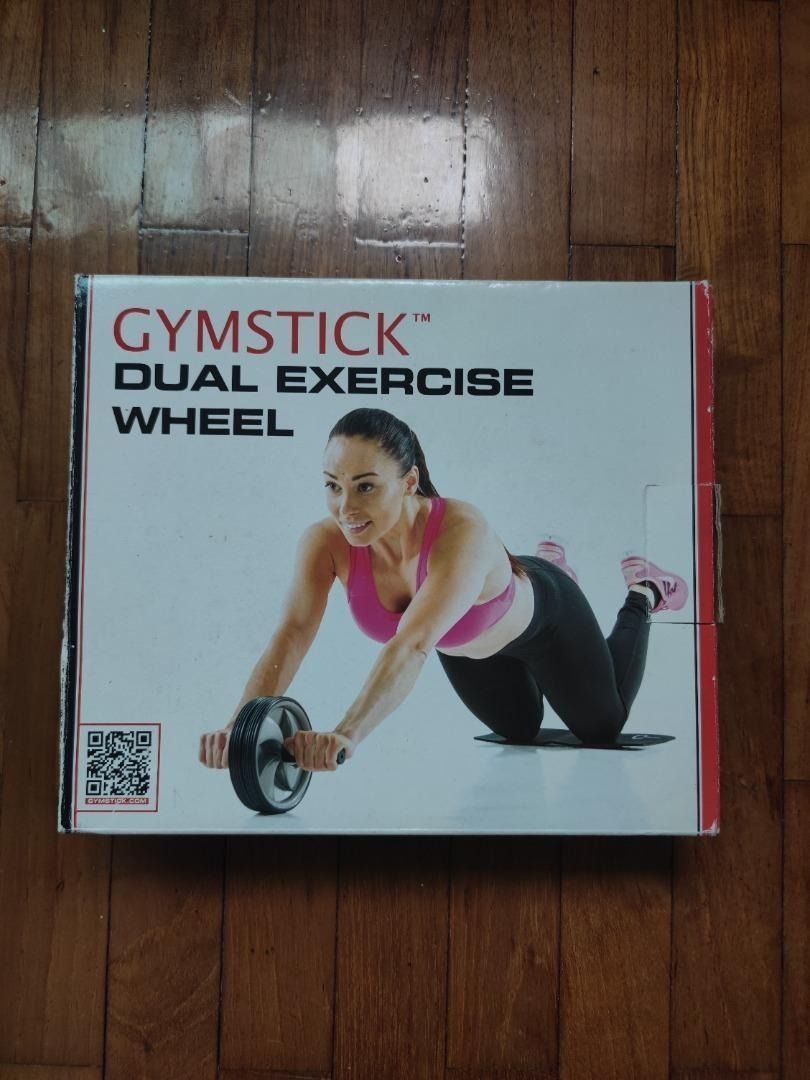 Gymstick Dual Exercise Wheel, Sports Equipment, Exercise & Fitness ...