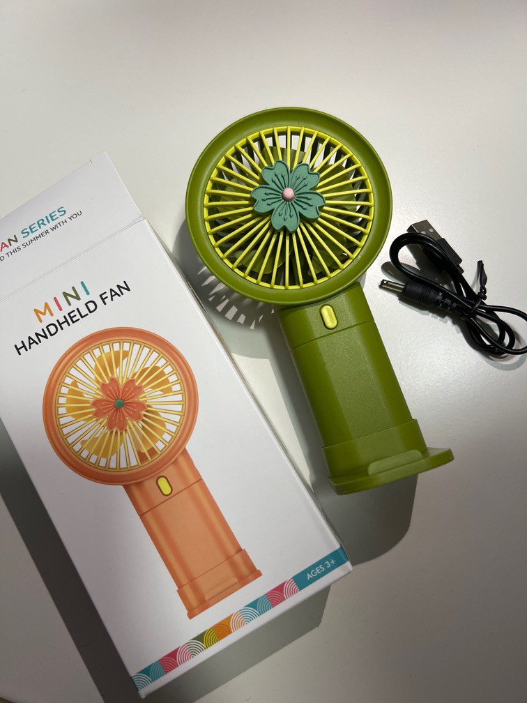 Handheld USB Fan, Furniture & Home Living, Lighting & Fans, Fans on ...