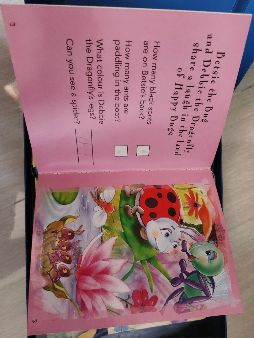 Happy Bugs Mega Floor Puzzle, Hobbies & Toys, Toys & Games on Carousell