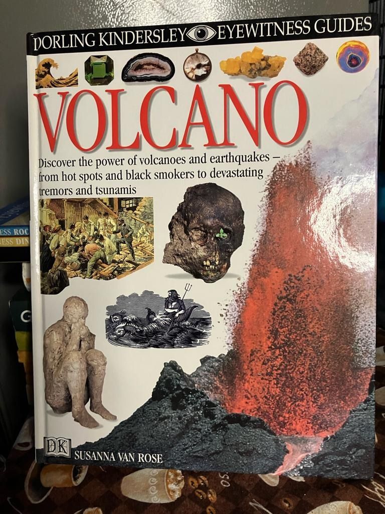 HARDCOVER DK Volcano Dorling Kindersley EyewitHARDCOVER DK Volcano Dorling Kindersley Eyewitness ...