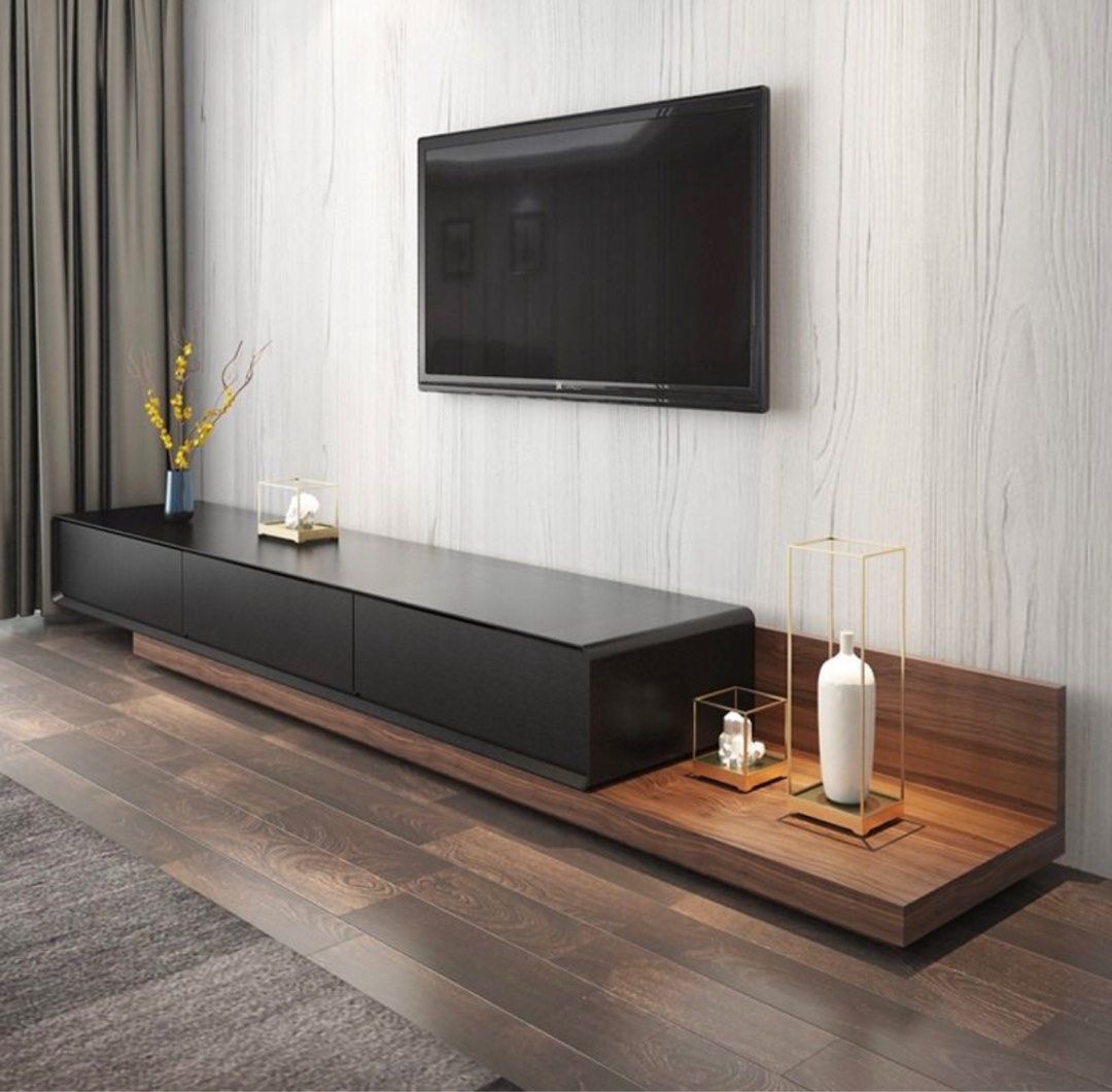 HAROLI Modern Extendable TV Console, Furniture & Home Living, Furniture ...