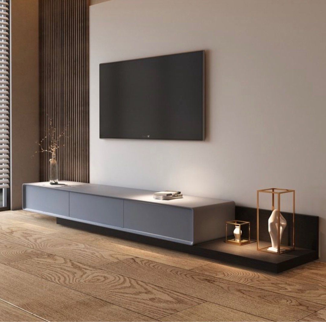 HAROLI Modern Extendable TV Console, Furniture & Home Living, Furniture ...
