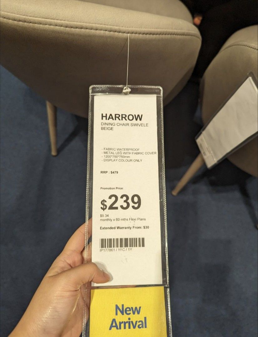 Harrow Swivel Chair, Furniture & Home Living, Furniture, Chairs on ...