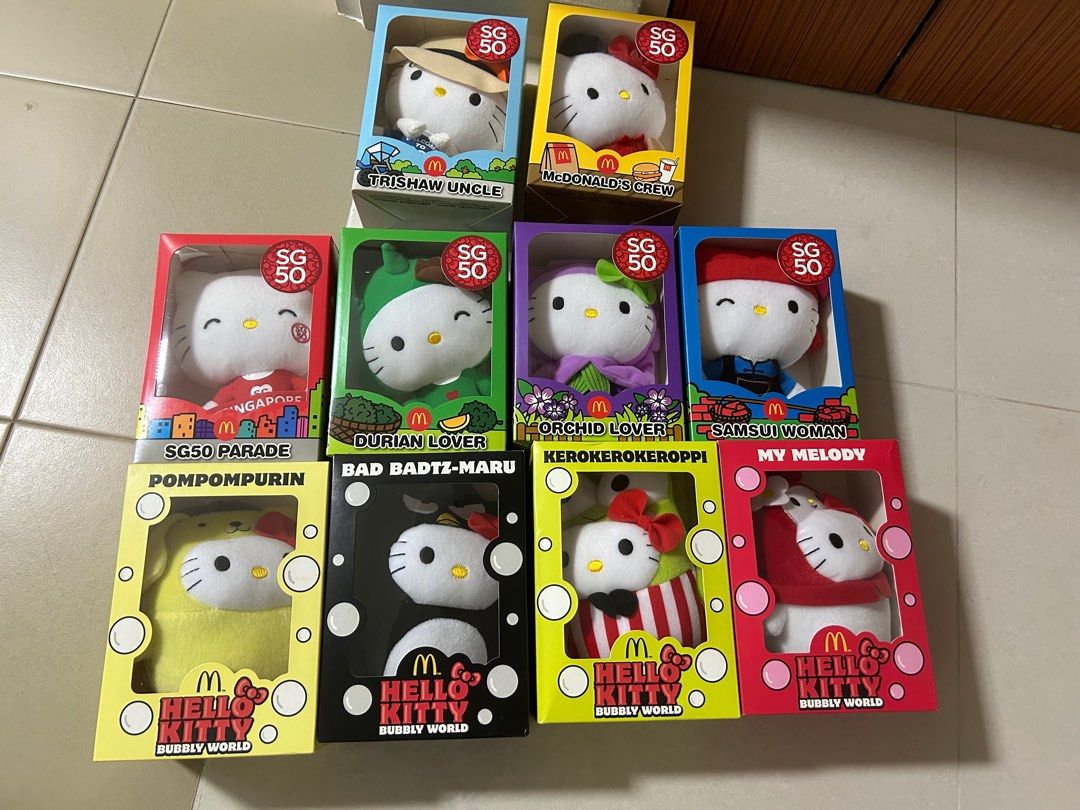 Hello Kitty Collectibles, Hobbies & Toys, Toys & Games on Carousell