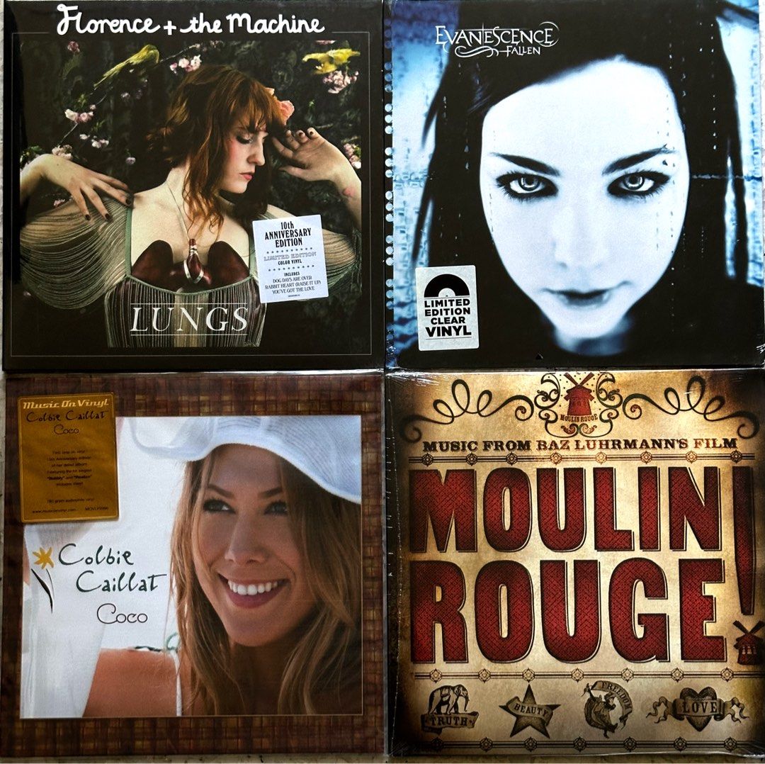 Hit albums by Colbie Caillat, Evanescence, Florence & the Machine and ...