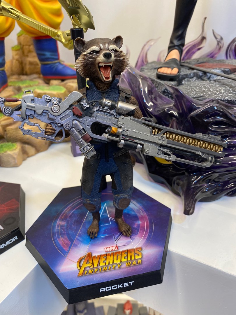 Hot toys ROCKET RACOON, Hobbies & Toys, Toys & Games on Carousell