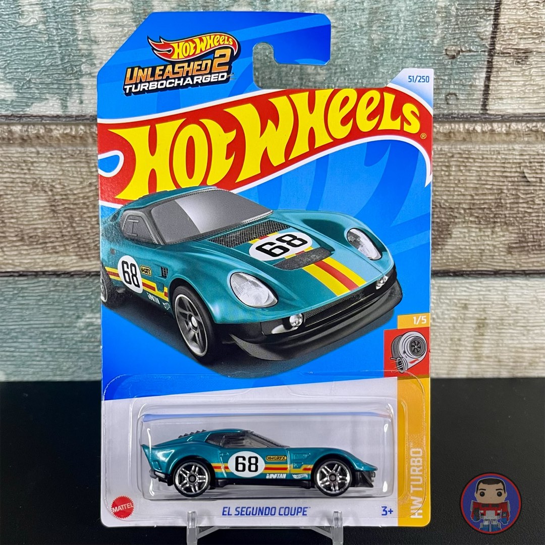 Hot Wheels El Segundo Coupe (HW Turbo) 1:64 Scale Diecast Model Car ...