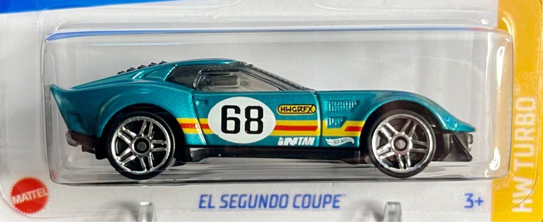 Hot Wheels El Segundo Coupe (HW Turbo) 1:64 Scale Diecast Model Car ...