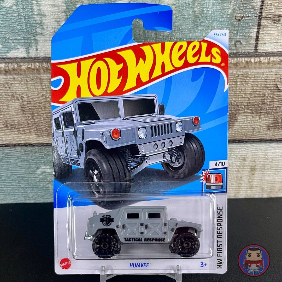 Hot Wheels Humvee (HW First Response) 1:64 Scale Diecast Model Car ...