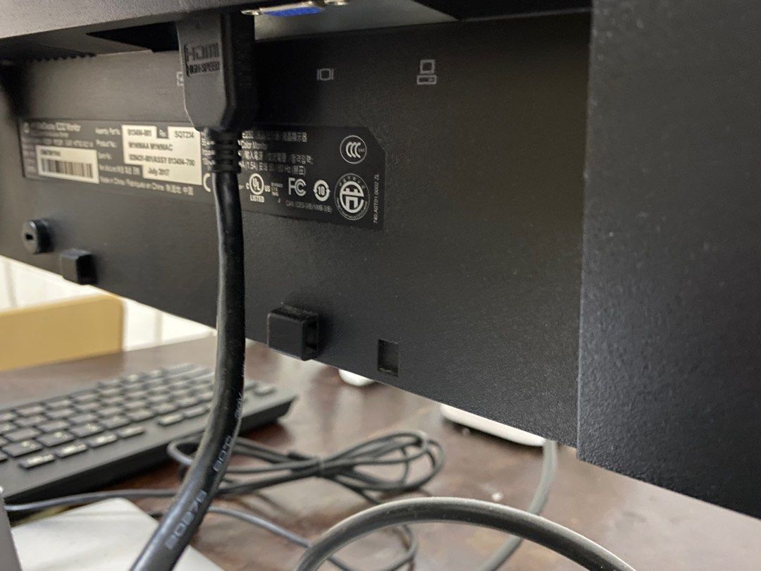 HP 21 Inch Monitor with HDMI Keyboard and Mouse, Computers & Tech ...