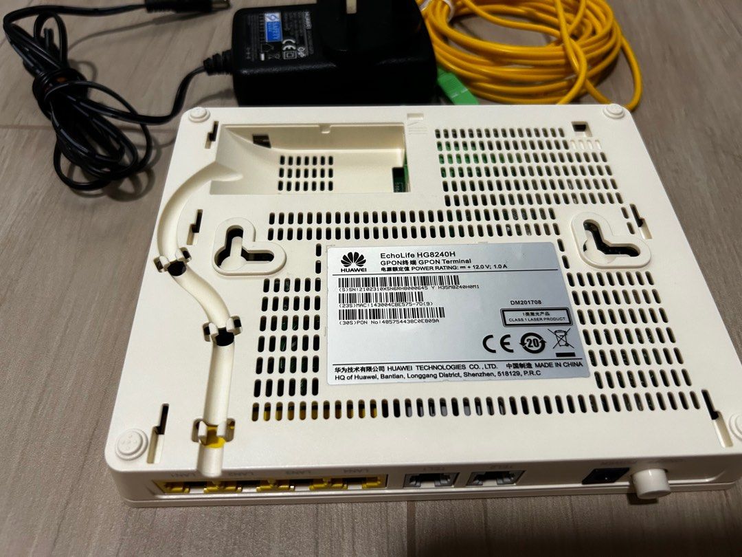 Huawei EchoLife HG8240H Modem, Computers & Tech, Office & Business ...