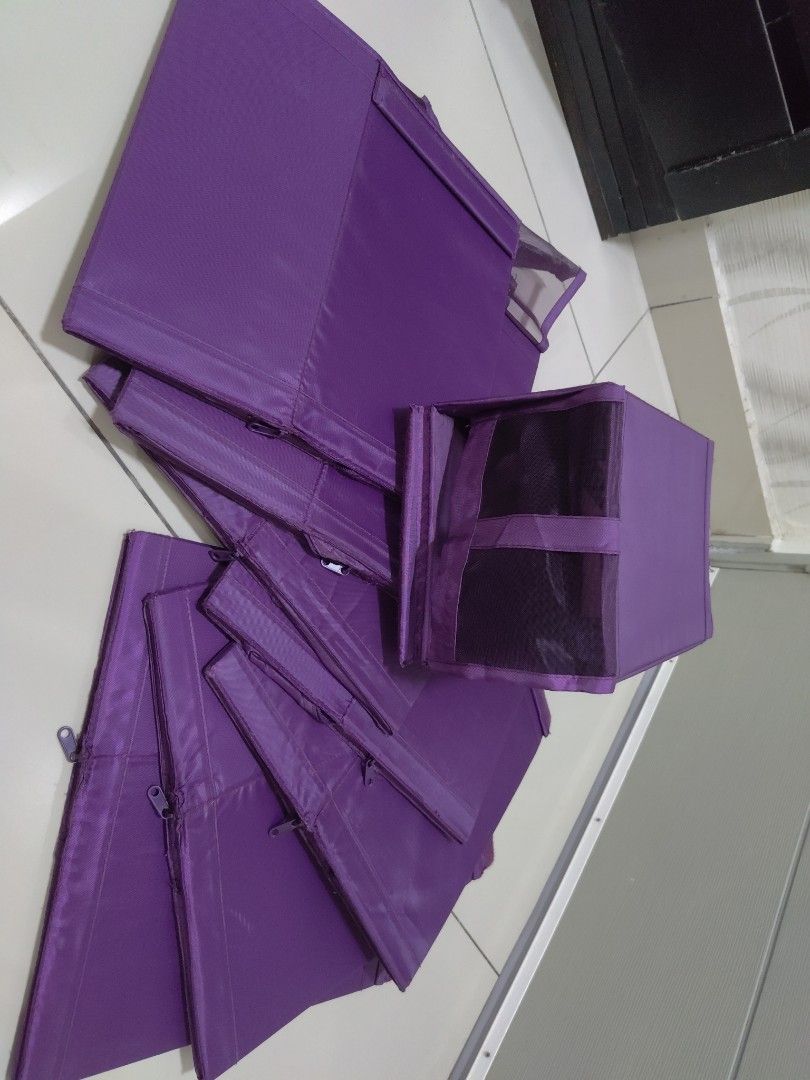 IKEA foldable shoe box., Furniture & Home Living, Home Improvement ...