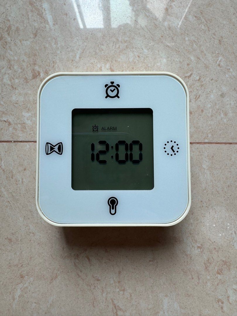 IKEA KLOCKIS Clock/Thermometer/Alarm/Timer, Furniture & Home Living, Home Decor, Clocks on Carousell