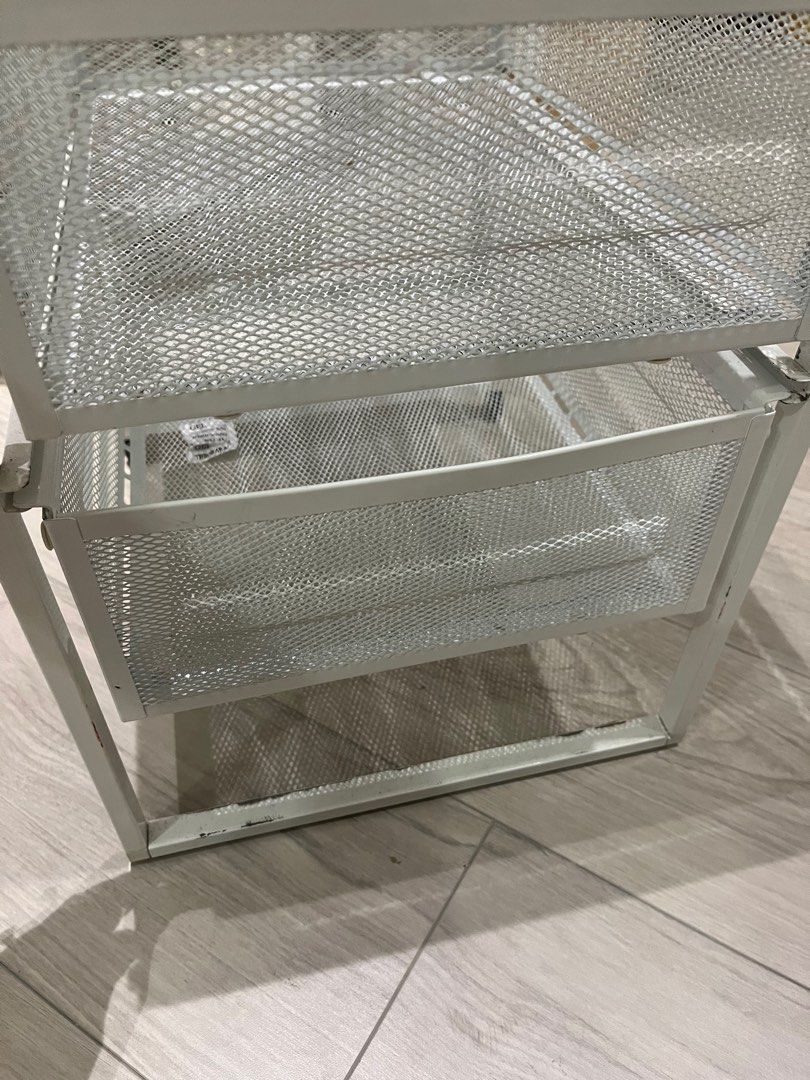 Ikea steel rack, Furniture & Home Living, Furniture, Shelves, Cabinets ...