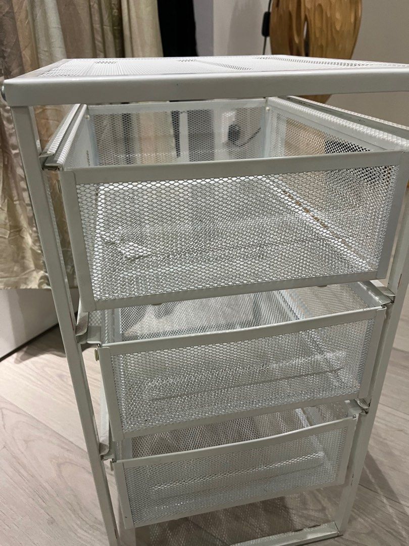 Ikea steel rack, Furniture & Home Living, Furniture, Shelves, Cabinets ...