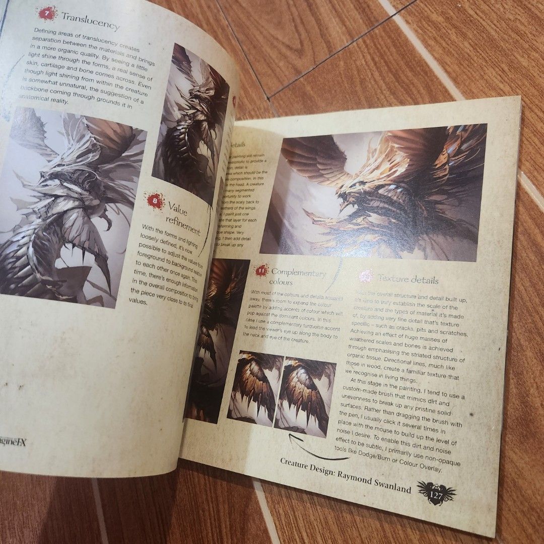 ImagineFx Fantasy Creatures - Digital Painting Techniques. How to Draw ...