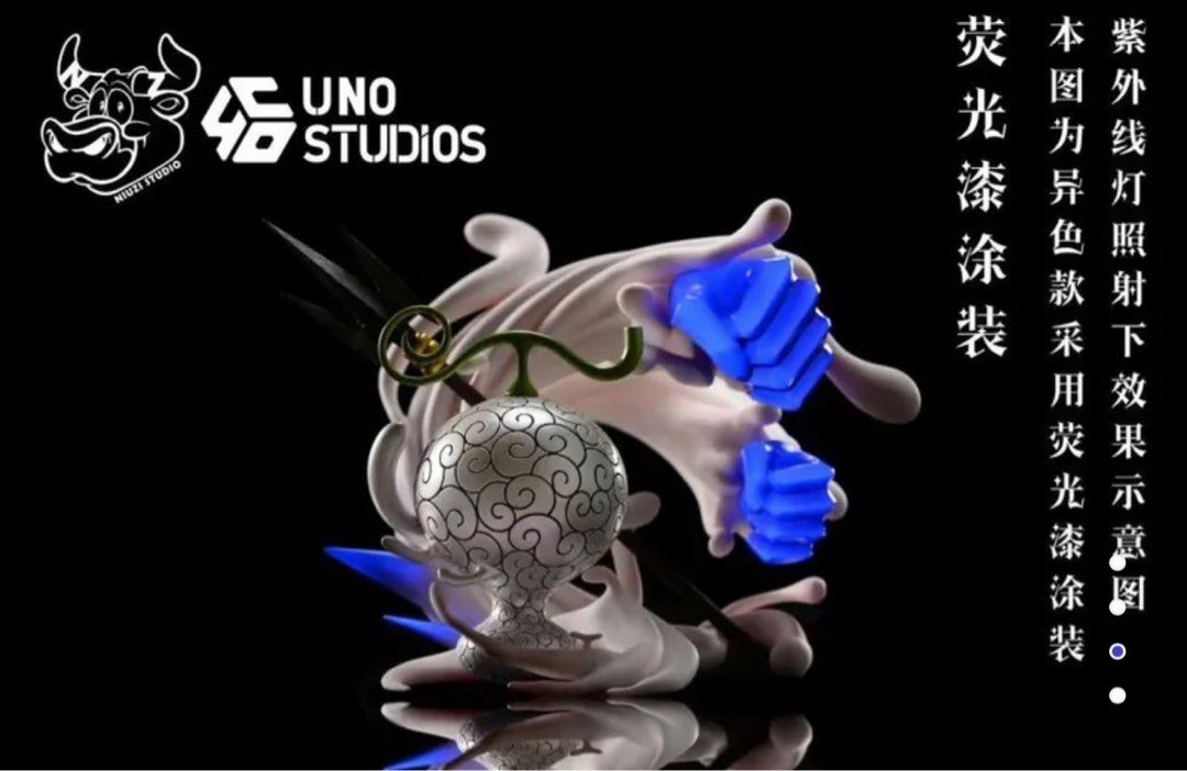 [In Stock] UNIZI x Uno Studio Mochi Mochi Devil Fruit - Katakuri ...