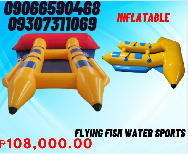 inflatable flying fish for water sports 4 persons capacity, Everything ...