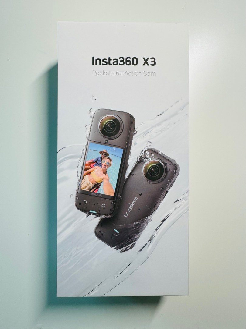 Insta360 X3 with Selfie Stick and 256GB SD Card, Photography, Cameras ...