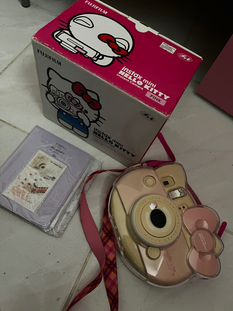 Instax hello kitty, Photography, Cameras on Carousell