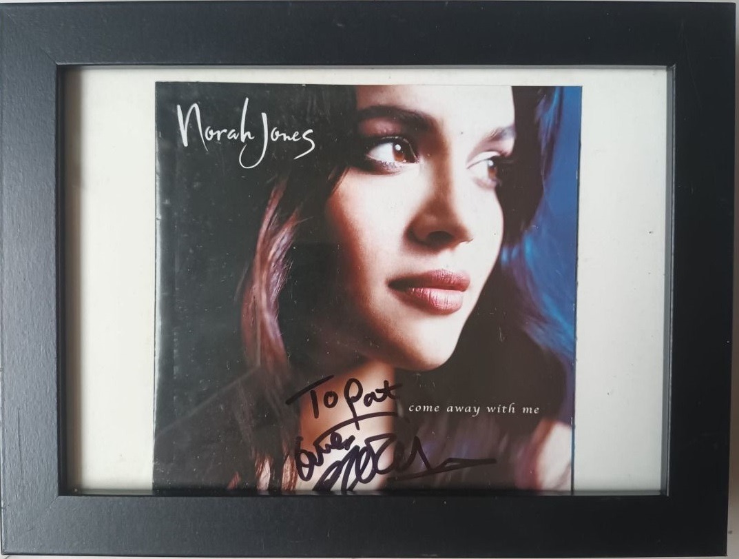 Jazz & Audiophile Autographed cd album Norah jones johnny tittleson art ...