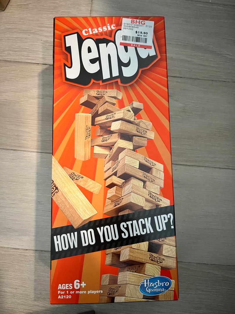 Jenga Classic, Hobbies & Toys, Toys & Games on Carousell