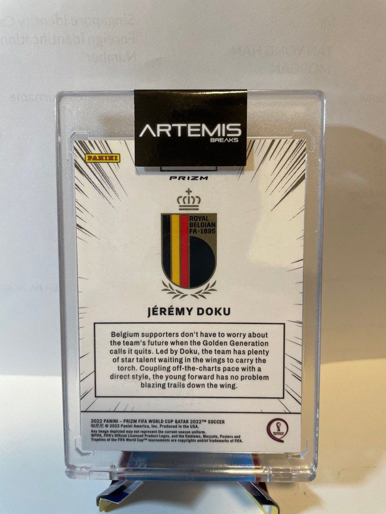 Jeremy Doku SSP Manga insert card, Hobbies & Toys, Toys & Games on ...