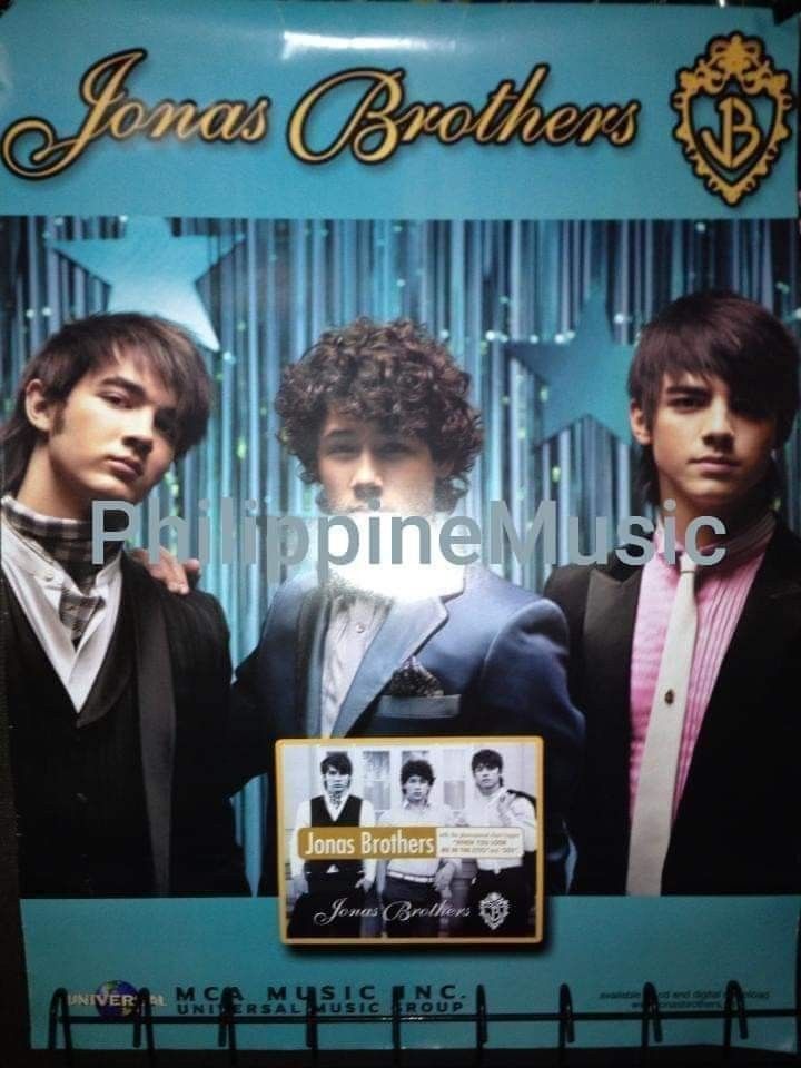 Jonas Brothers Official Promo Poster Version 1, Hobbies & Toys ...
