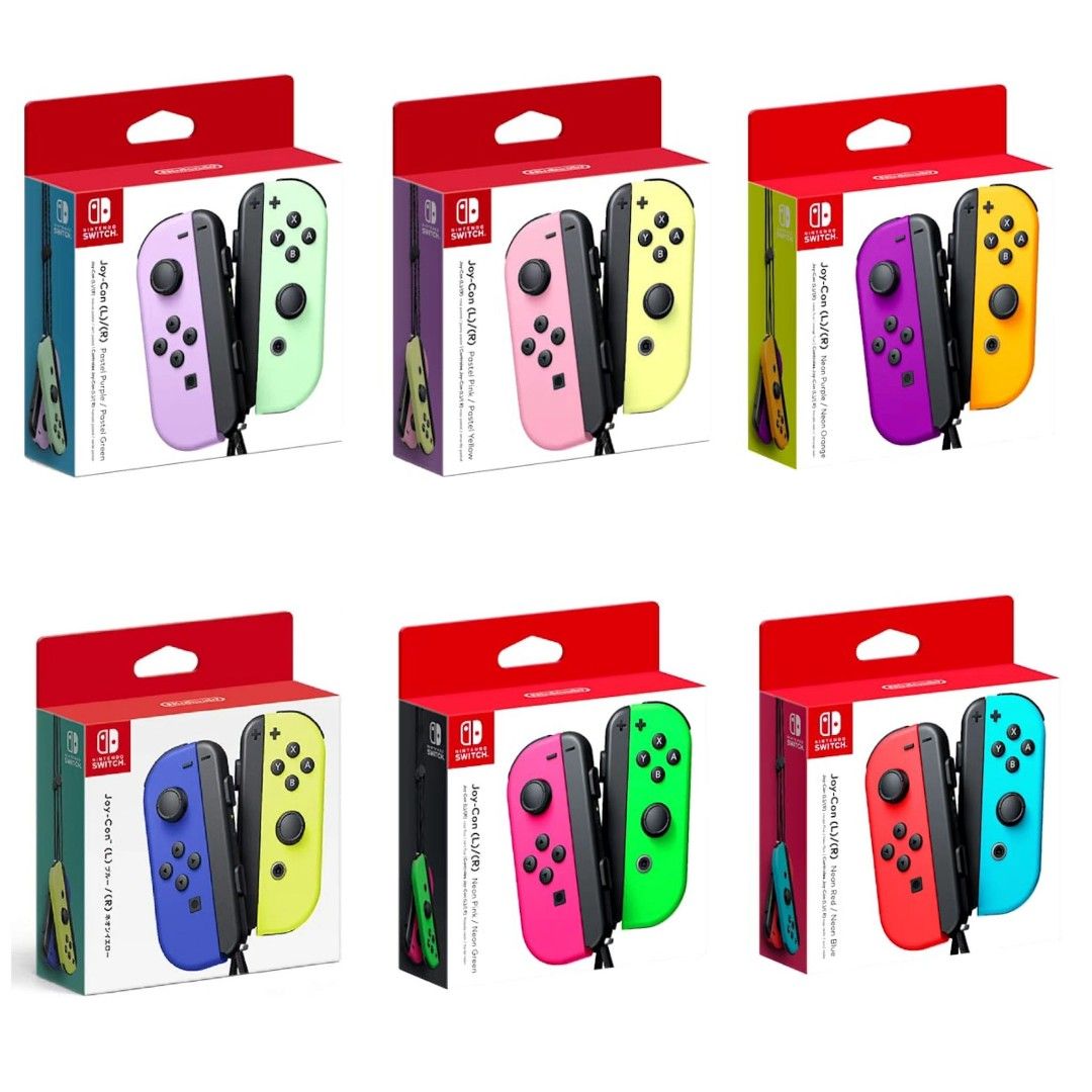 Joy-Con™ (L)/(R) [All Colors], Video Gaming, Gaming Accessories ...