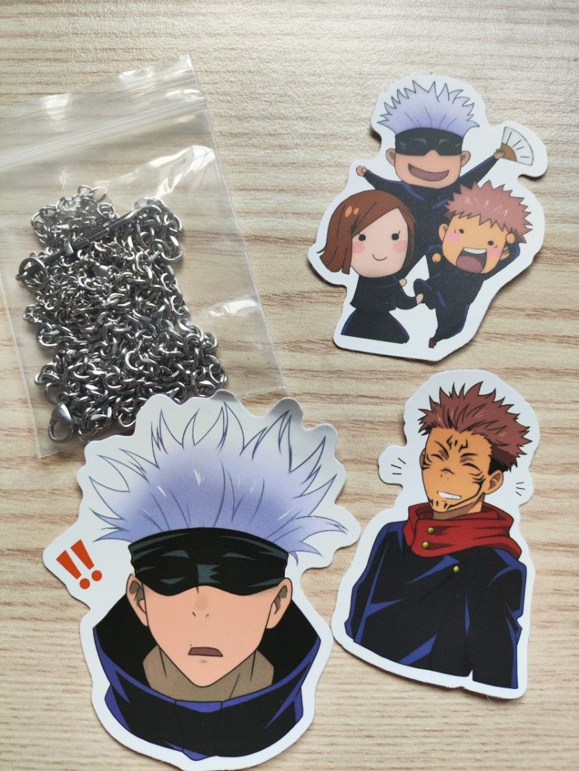 Jujutsu Kaisen Toji spear necklace, Hobbies & Toys, Memorabilia ...