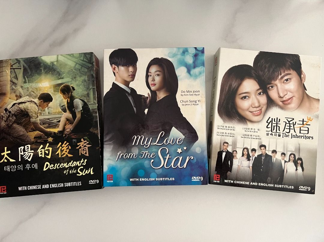 Korean TV Series DVD box sets : Descendants of the Sun, My Love from ...