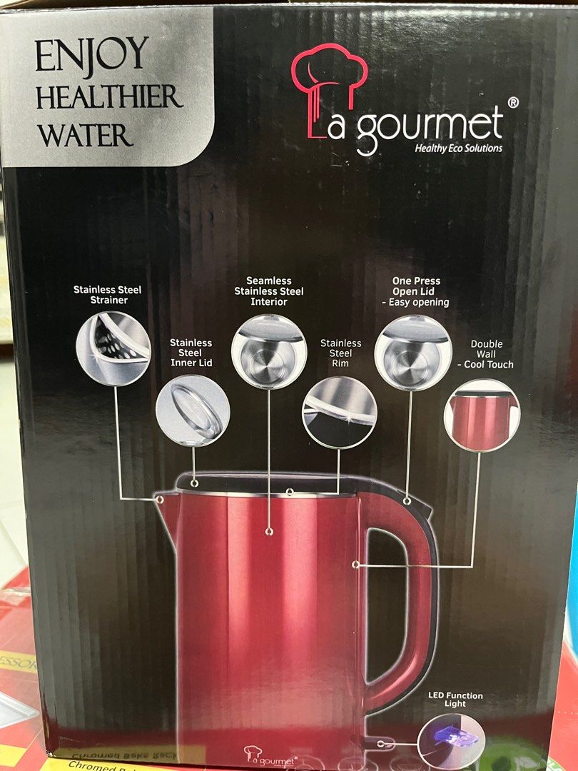 La gourmet 1.8L kettle, TV & Home Appliances, Kitchen Appliances ...