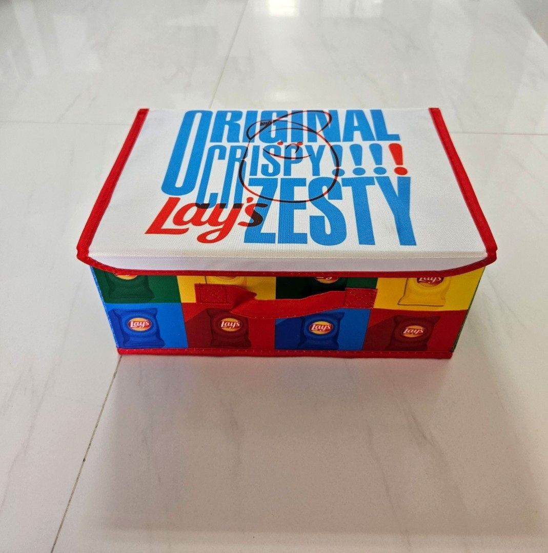 LAY'S® Potato Chips Storage Box, Furniture & Home Living, Home ...