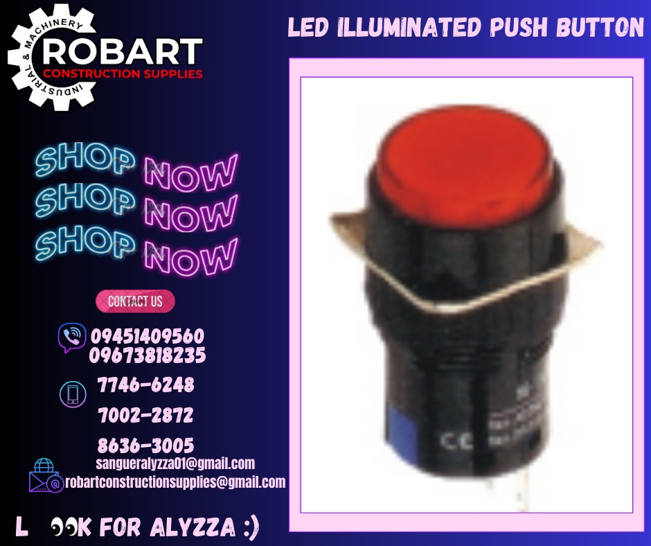 LED ILLUMINATED PUSH BUTTON, Commercial & Industrial, Construction ...