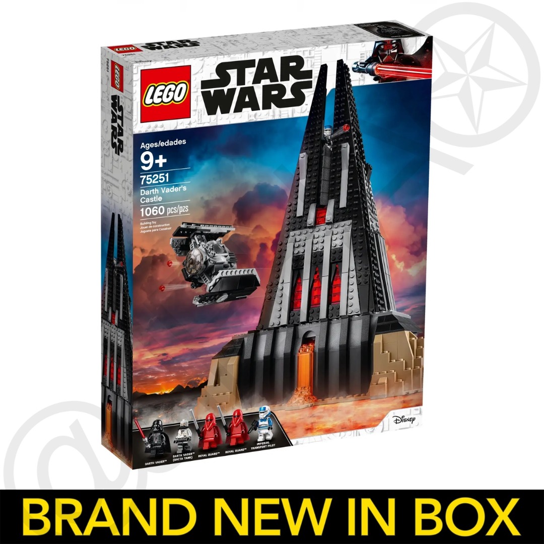 LEGO 75251 Star Wars Darth Vader's Castle, Hobbies & Toys, Toys & Games ...