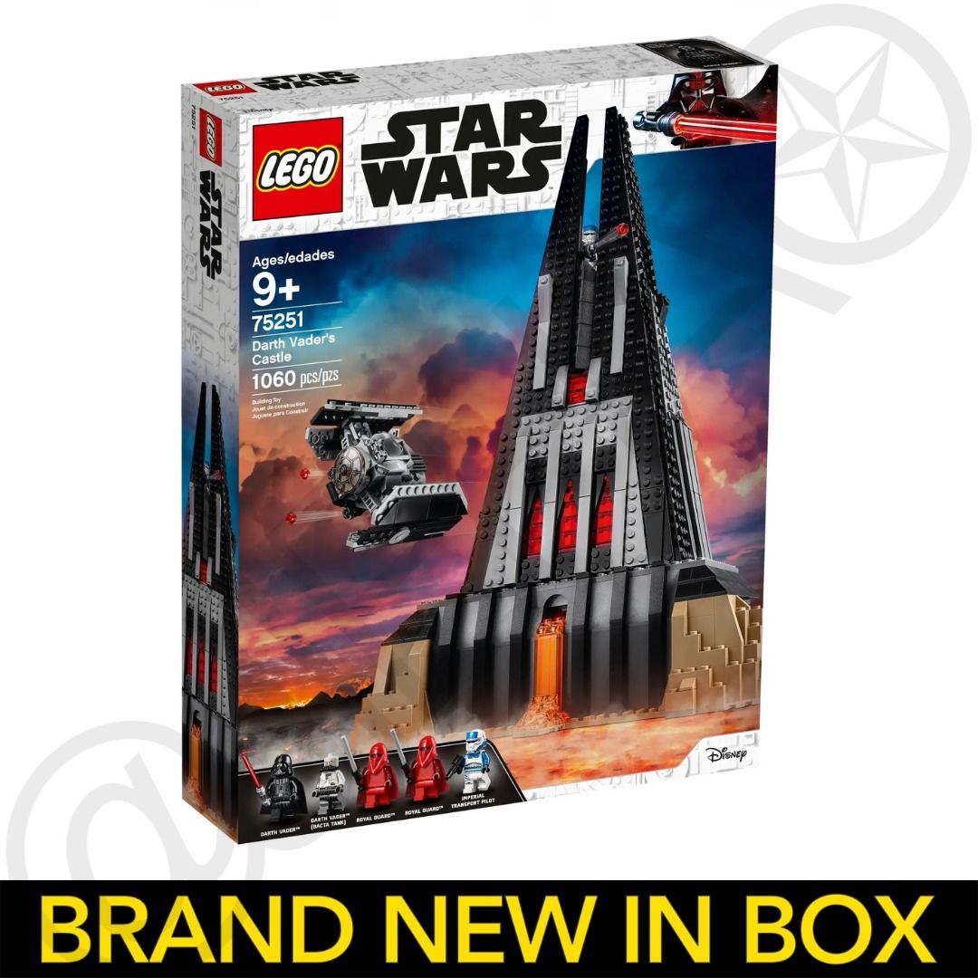 LEGO 75251 Star Wars Darth Vader's Castle, Hobbies & Toys, Toys & Games ...