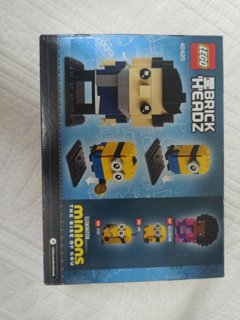 Lego brick headz minions, Hobbies & Toys, Toys & Games on Carousell