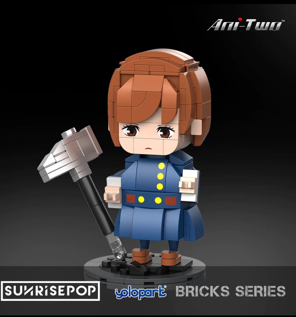 LEGO compatible - JUJUTSU KAISEN BIG HEAD BRICKS - NOBARA KUGISAKI ...