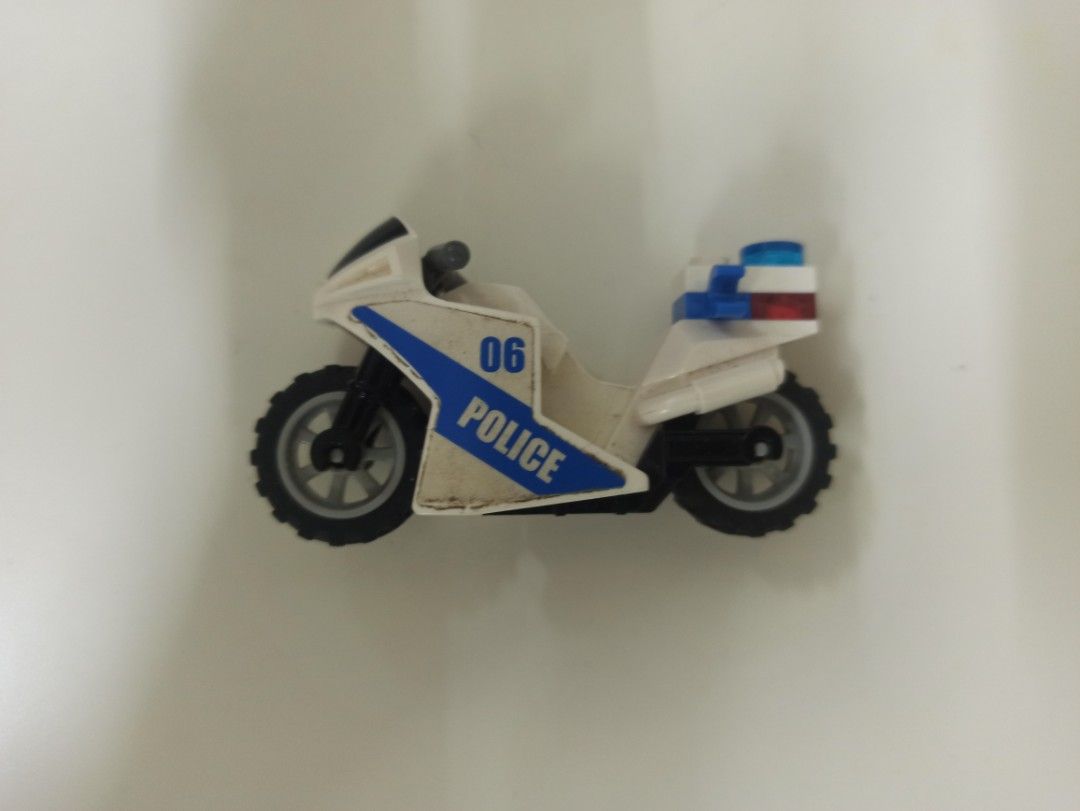 Lego police motorcycle, Hobbies & Toys, Toys & Games on Carousell