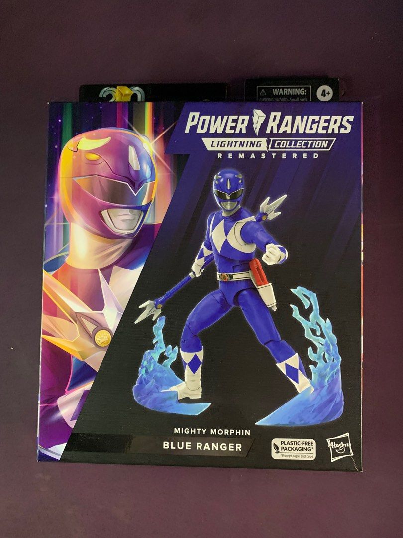 Lightning collection power rangers remastered blue ranger BIB, Hobbies ...