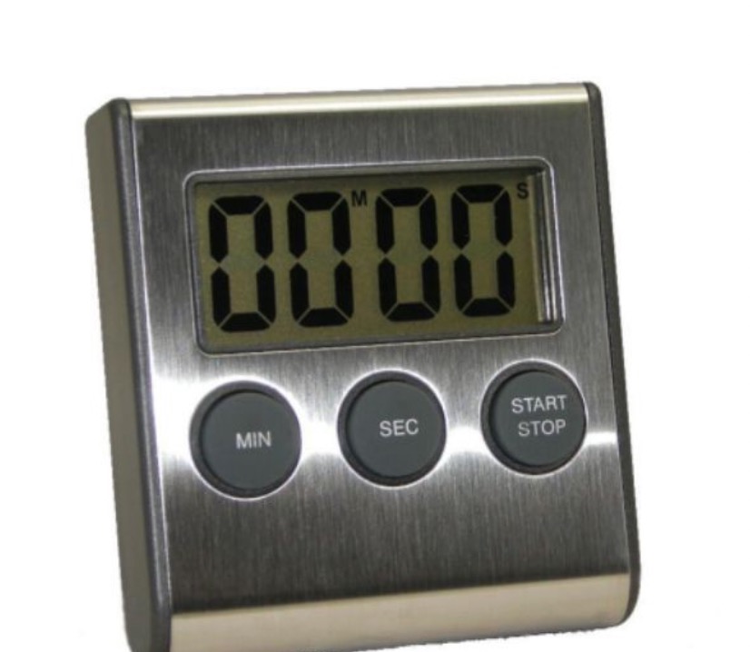 Magnetic Large LCD Digital Kitchen Timer Alarm Count Up Down Clock 24 ...