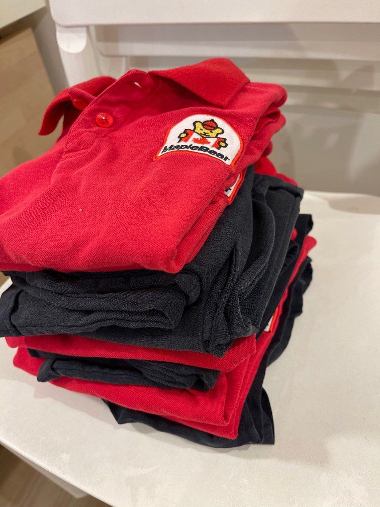 MapleBear Uniform for K1/K2, Babies & Kids, Babies & Kids Fashion on ...